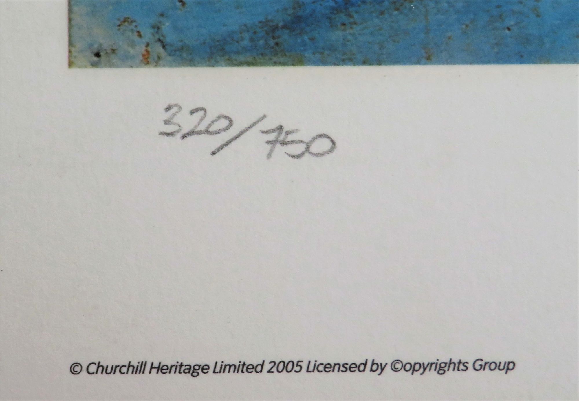 A Study of Boats, a limited and numbered lithograph reproduction of ...